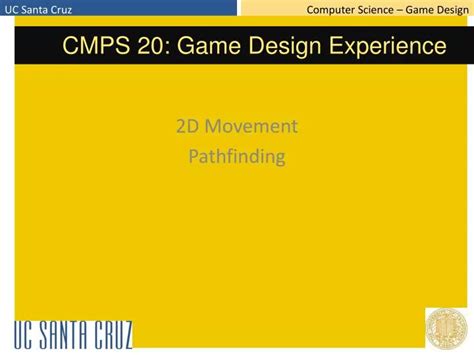 Ppt 2d Movement Pathfinding Powerpoint Presentation Free Download Id2452345