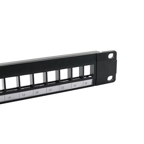High Quality Cheap Price Utp 191u 24 Port Utp Blank Patch Panel For Network Cabling System