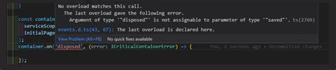 Typescript Error When Listening To Icontainer Events · Issue 15777 · Microsoftfluidframework