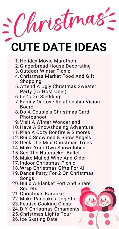 33 Magical Christmas Date Ideas To Boost Your Holiday Joy 🎄 Christmas