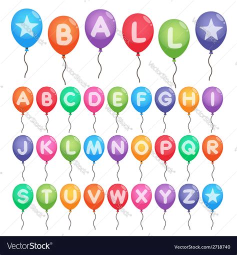 Balloon Letter Art At James Daulton Blog