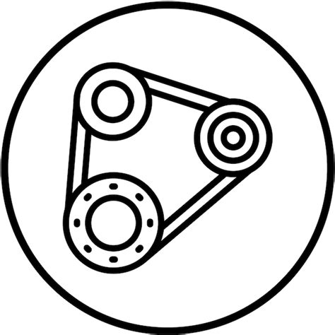 Premium Vector Vector Design Timing Belt Icon Style