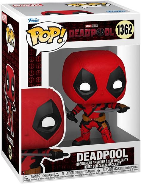 Funko Pop Marvel Deadpool 3 Deadpool Au Toys And Games