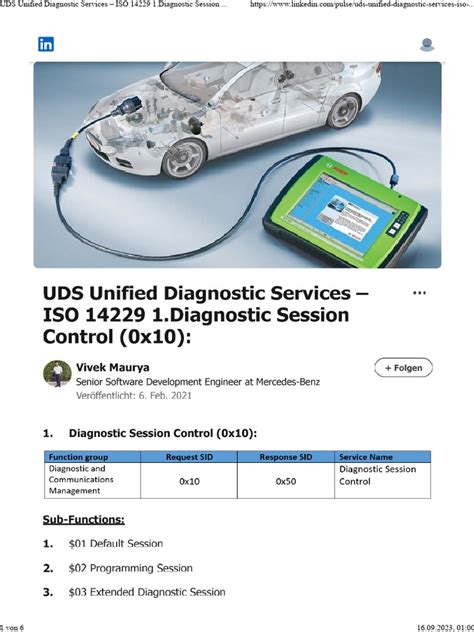 Iso 14229 1 Uds Diagnostic Sessions Pdf