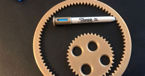 Spirograph For Fine Tip Sharpie By Reesesben Download Free Stl Model