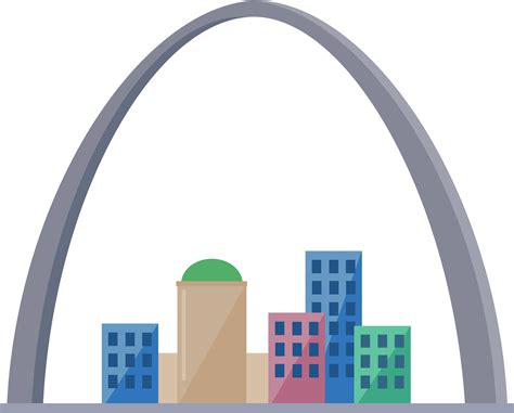 St Louis Arch Clip Art