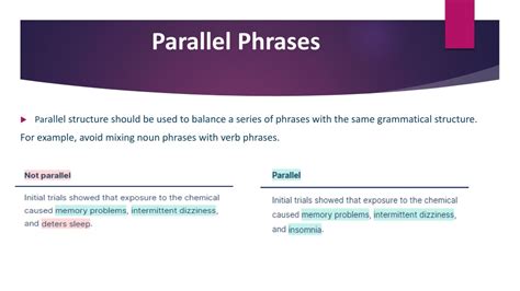 Ppt Parallel Structure Powerpoint Presentation Free Download Id 11724921