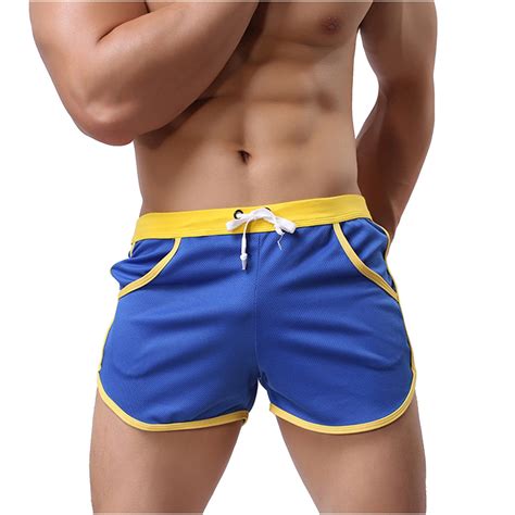 ZvnaΖh Mens Swim Shorts Mens Swimwear Swimsuits Solid Basic Swim
