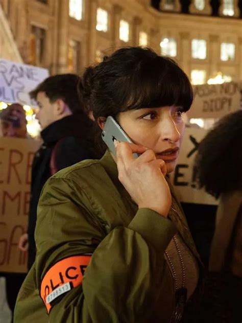 Sofia Belkacem Lupin So3 Green Jacket