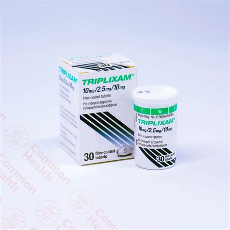 Triplixam 10 2 5 10 30 Tablets Common Health Myanmar