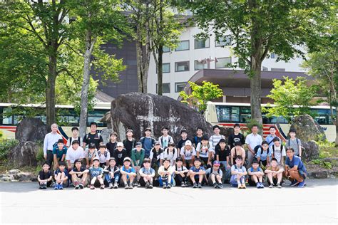 中学1年 体験学習 集合写真 日本大学豊山高等学校・中学校