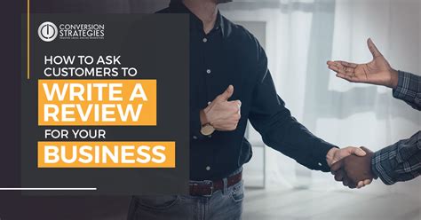 How To Ask Customers To Write A Review For Your Business