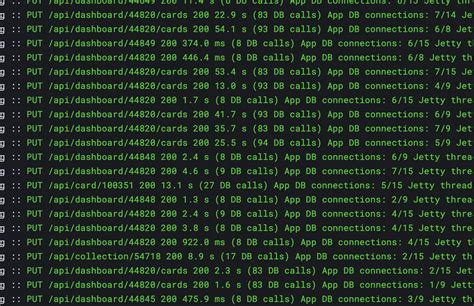 Dashboard Update Makes Too Many App Db Calls · Issue 28956 · Metabasemetabase · Github