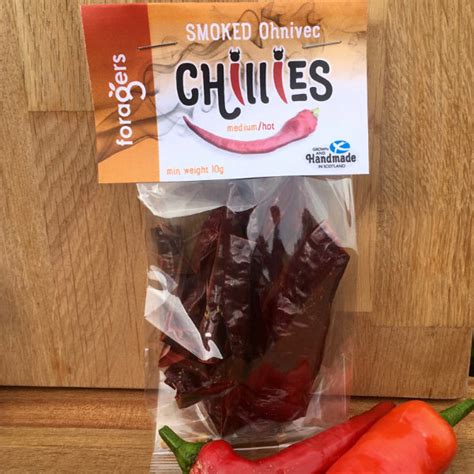 Foragers Foods Smoked Ohnivec Chillies