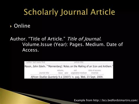 MLA Documentation PPT