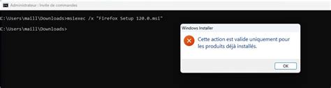 Utiliser La Commande Msiexec Pour Installer Désinstaller Des Applications Windows Installer