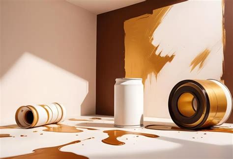 Thème Intérieur Blanc Et Or Minimalisme Moderne Photo Réalisme Neww Style 3d Peint Doodle