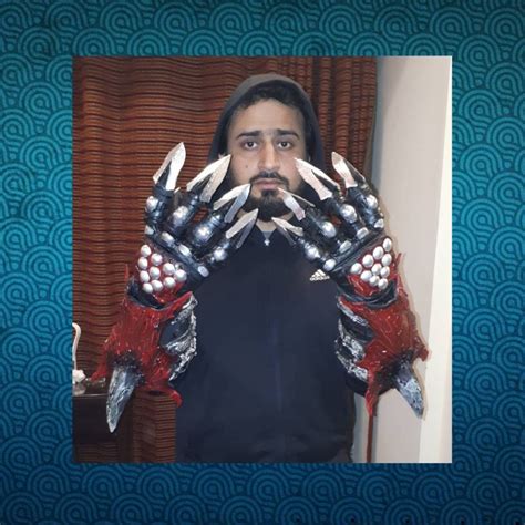 Devil Jin Gauntlets Gloves From Tekken Etsy