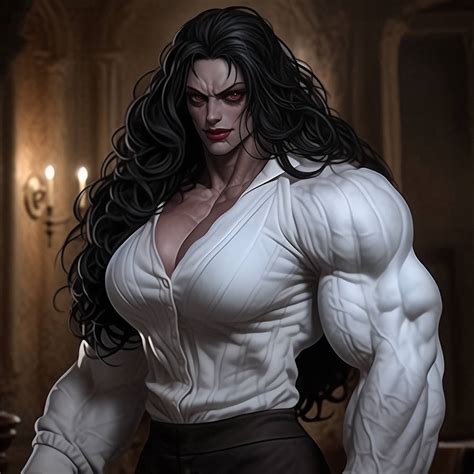 A Muscle Vampire Girl By Mus1969 On Deviantart