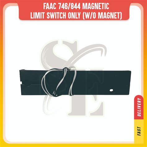 Autogate Spare Part Faac 746844 Magnetic Limit Switch Black