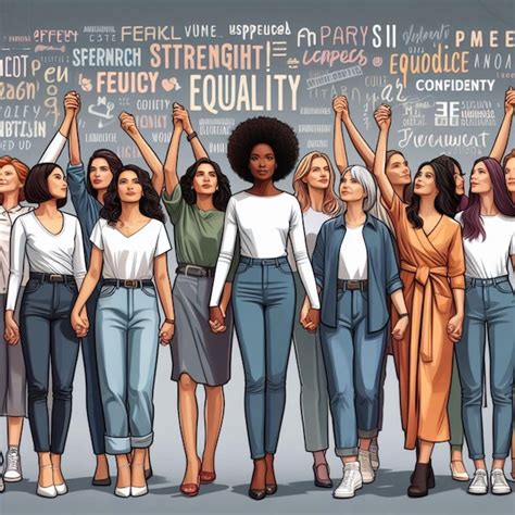 Premium Photo Unleashing Her Power Empowering Women To Rise And Thrive