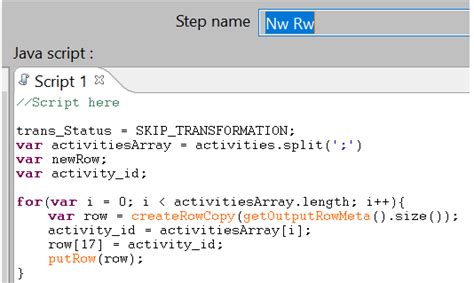 Pentaho Data Integration New Row For Each Deliminated Value In A Column Stack Overflow