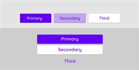 How To Design Three Button If In Same Page User Experience Stack