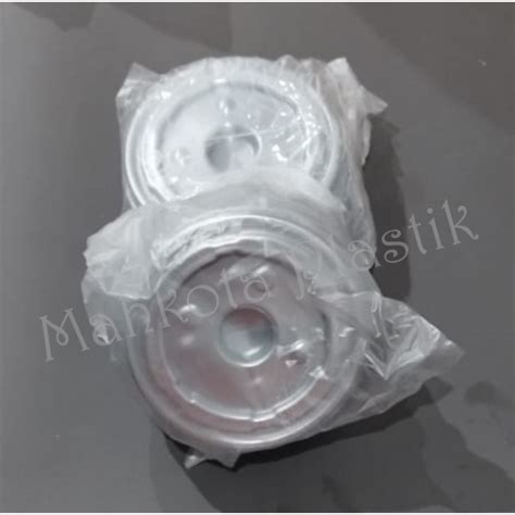 Flat Plastic Cup Lids 50pcs Honest Bee