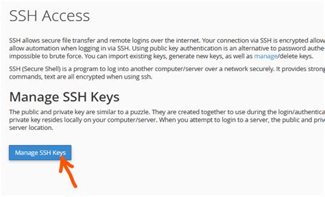 How To Manage Your Ssh Keys In Cpanel Harmonweb Blog