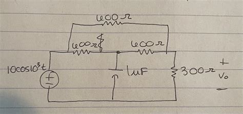 Solved Use Kvl Kcl Or Ohms Law To Find The Voltage Across