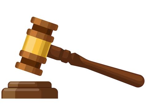 Law Hammer Vector
