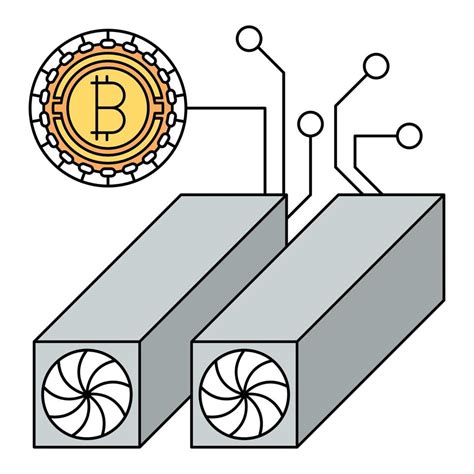Mining Bitcoin Icon Suitable For A Wide Range Of Digital Creative Projects 17098524 Vector Art