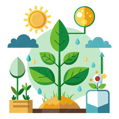 Plant Growth And Photosynthesis Process How Sunlight And Nutrients Help