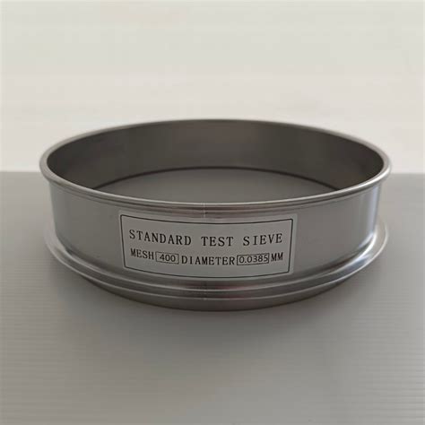 ตะแกรง กระชอน ร่อนแป้ง สแตนเลส 304 แบบ ทรงวงกลม 20 ซม ขนาด 10 400 เมส เลือกได้ 1 ชิ้น