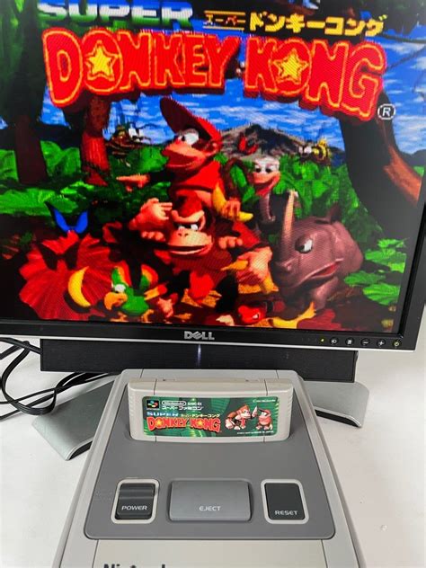 Original Super Famicom Console Complete Free Game Video Gaming