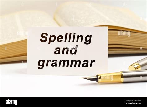 Correct Spelling Mistake Hi Res Stock Photography And Images Alamy