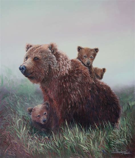 Bear Cub Painting At Explore Collection Of Bear