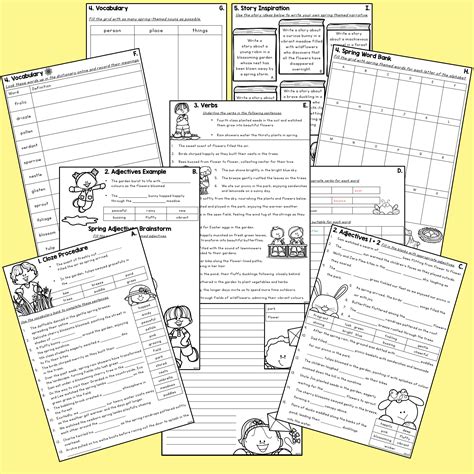 Spring Grammar Pack