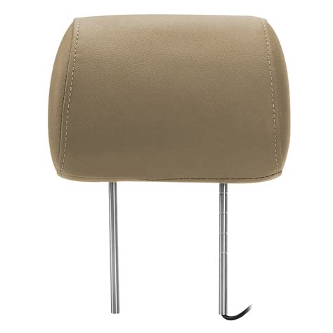 Par Encosto De Cabeça Com Tela Lcd 7 Polegadas Espelhamento Controle Bege Dy Auto Parts