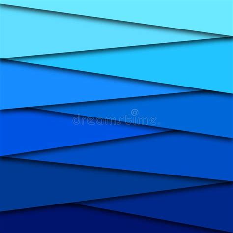 Overlapping Layers With Diagonal Lines In Cmyk Colors Vector Illustration Stock Vector