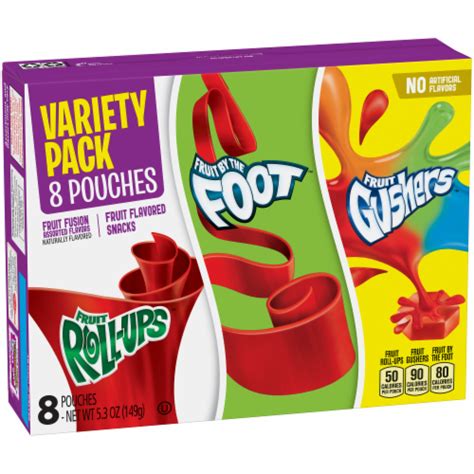 Betty Crocker Fruit Snacks Variety Pack 8 Count 53 Oz Kroger