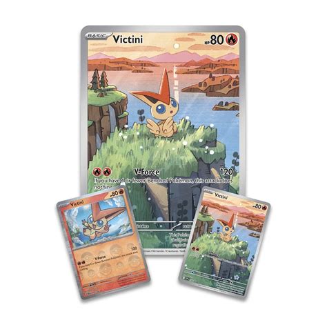 Pokémon Tcg Unova Victini Illustration Collection Pokémon Center
