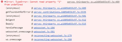 Error TypeError Cannot Read Property From Undefined Issue Servoy Aggridcomponents