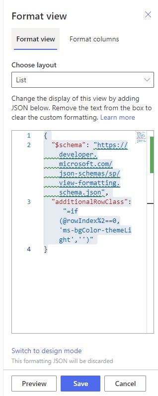 Alternate And Conditional Formatting In Sharepoint List Microsoft Qanda