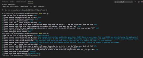 Github Epanastatis2020readme Generator A Command Line Application