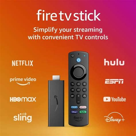 Amazon Fire Tv Stick 3rd Gen With Alexa Voice Remote Includes Tv