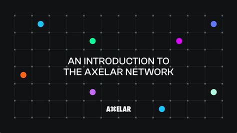 An Introduction To The Axelar Network Axelar Blog