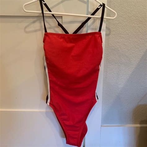 Red One Piece Bathing Suit One Piece Shop Bathing Suits Bathing Suits