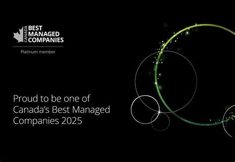 We Are Proud To Announce That Mbi Brands Has Been Named One Of Canadas Best Managed Companies