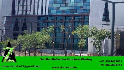 Semi Unitized Structural Glazing At ₹ 300sq Ft स्ट्रक्चरल ग्लेज़िंग